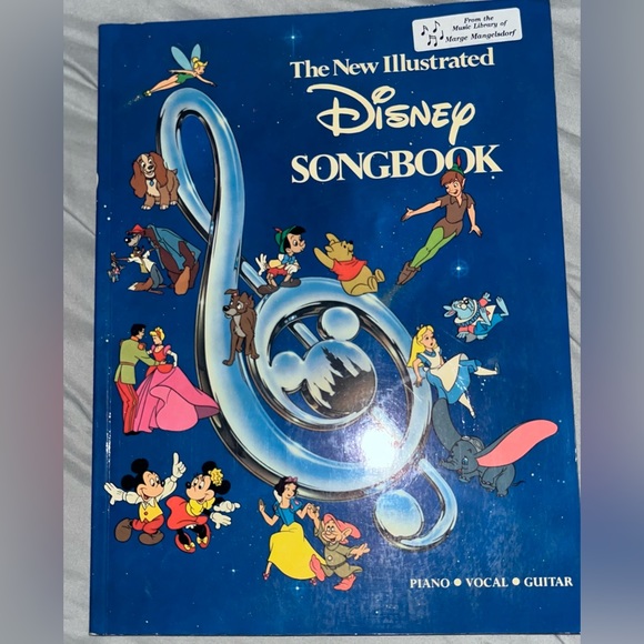 Disney | Other | Vintage 986 The New Illustrated Disney Songbook Music ...